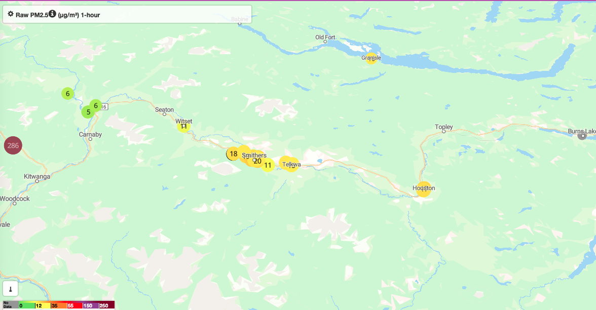 Purple Air Sensor Network Expanding – Heat Wood Air